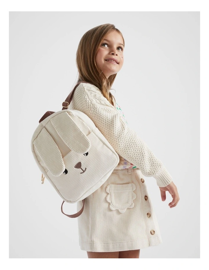 Seed Heritage Cord Bunny Backpack In Multi | MYER