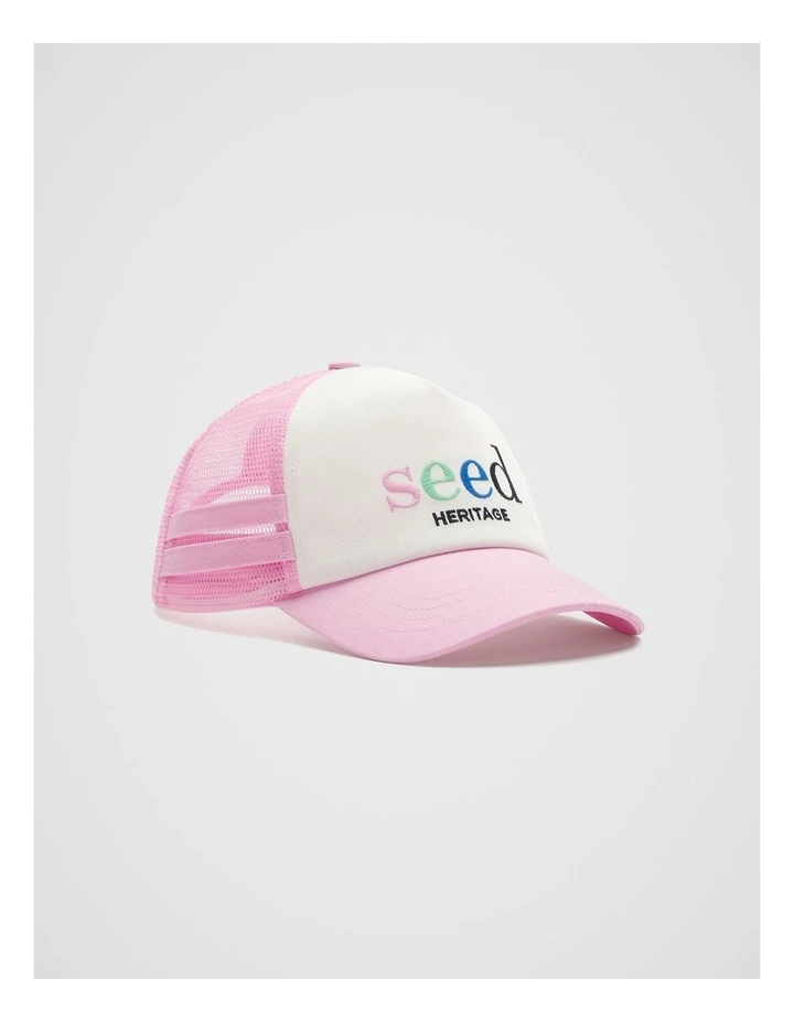 Seed Heritage Logo Cap In Pink | MYER