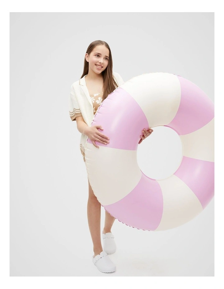 Seed Heritage Tube Pool Ring in Pink Stripe | MYER