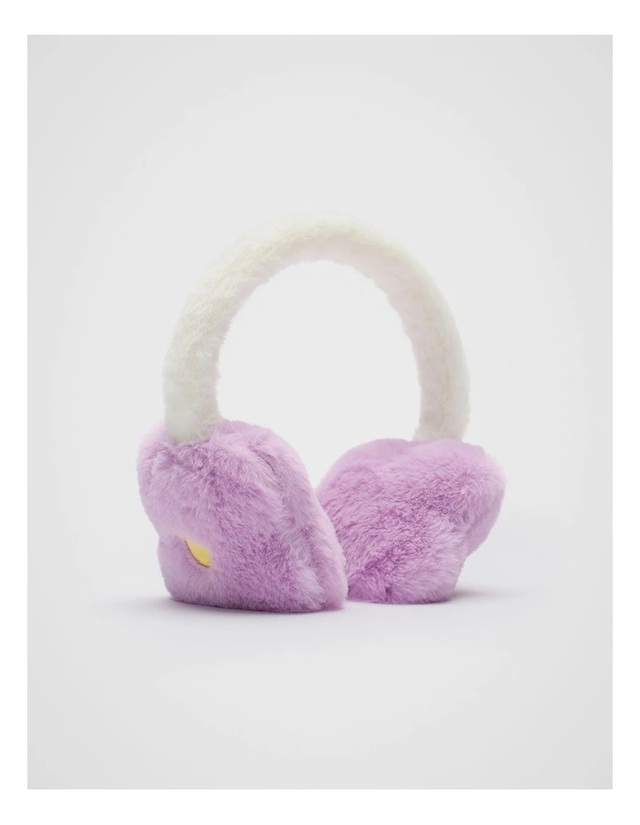 Seed Heritage Flower Ear Muff in Soft Lilac | MYER