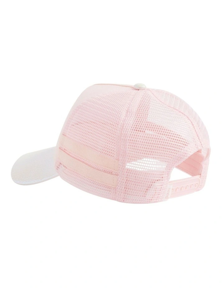 Seed Heritage Jewel Initial "A" Cap In Pink | MYER