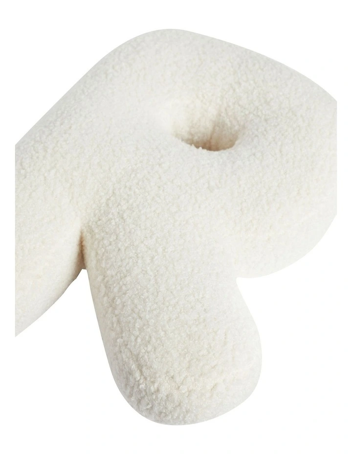 Seed Heritage Initial "R" Cushion in Cream | MYER