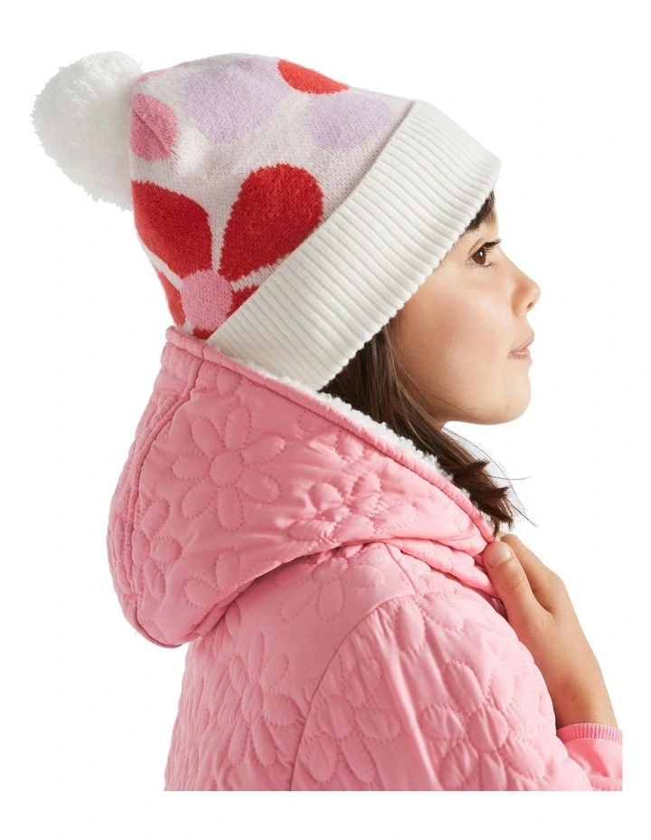 Seed Heritage Retro Flower Beanie | MYER