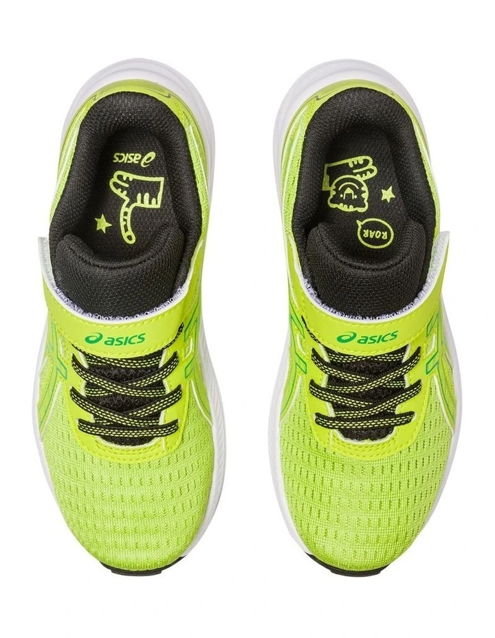 Asics Pre Excite 9 Pre School Sport Shoes in Green | MYER