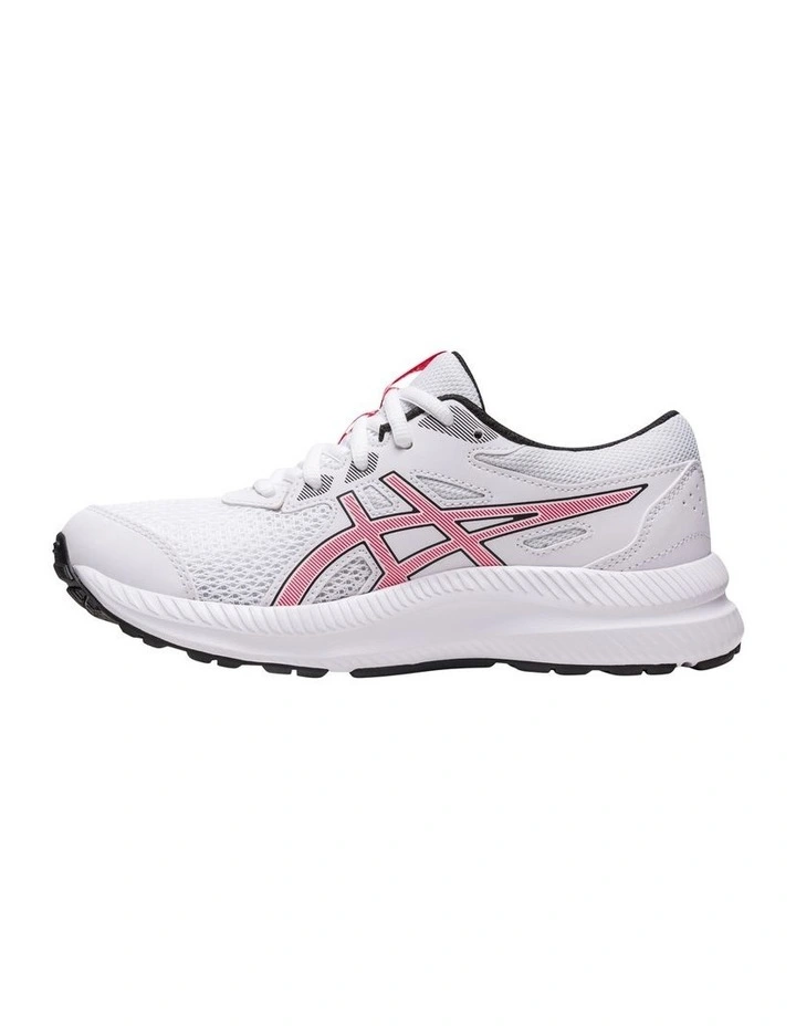 Asics Contend 8 Grade School Sport in White | MYER