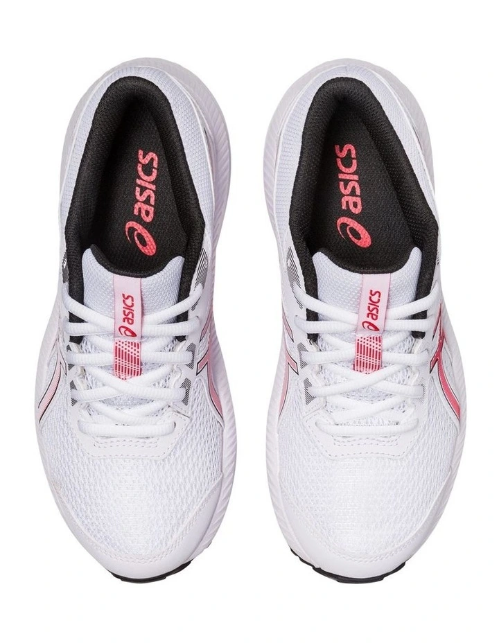 Asics Contend 8 Grade School Sport in White | MYER