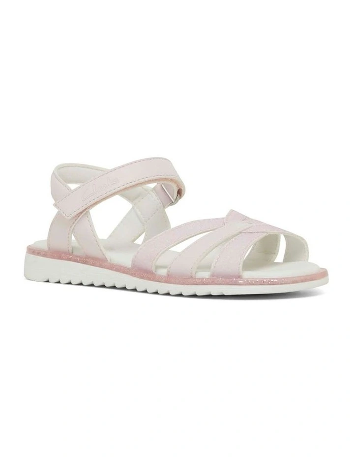 Clarks Yara Sandals in Light Pink | MYER