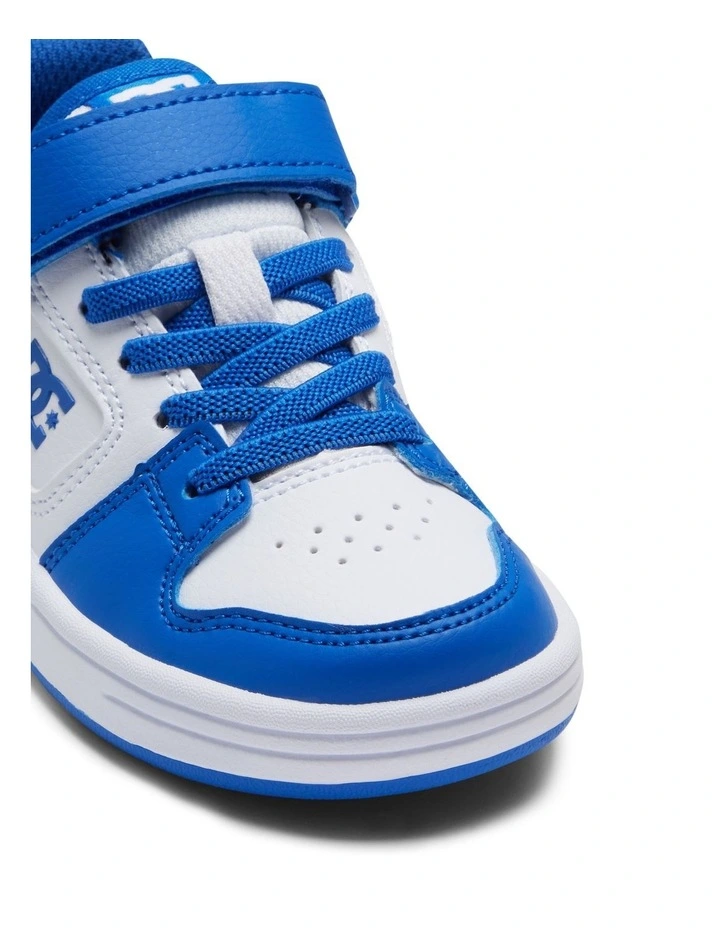 DC Manteca 4 V Sn Sneakers In White/Blue | MYER