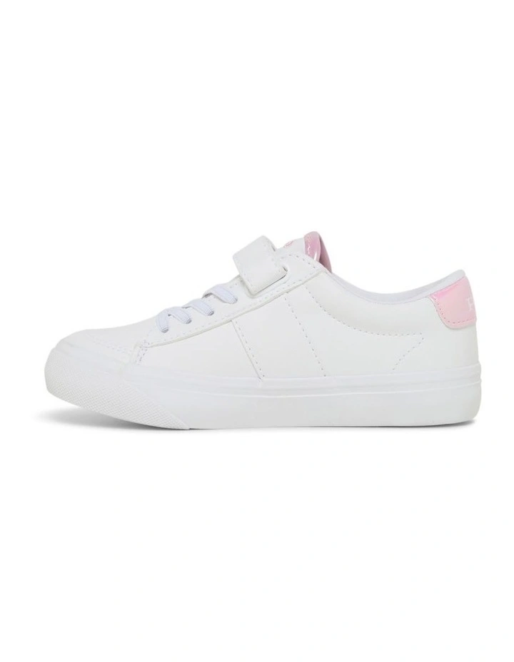 Ralph Lauren Riley Pre-School Youth Sneakers in White | MYER