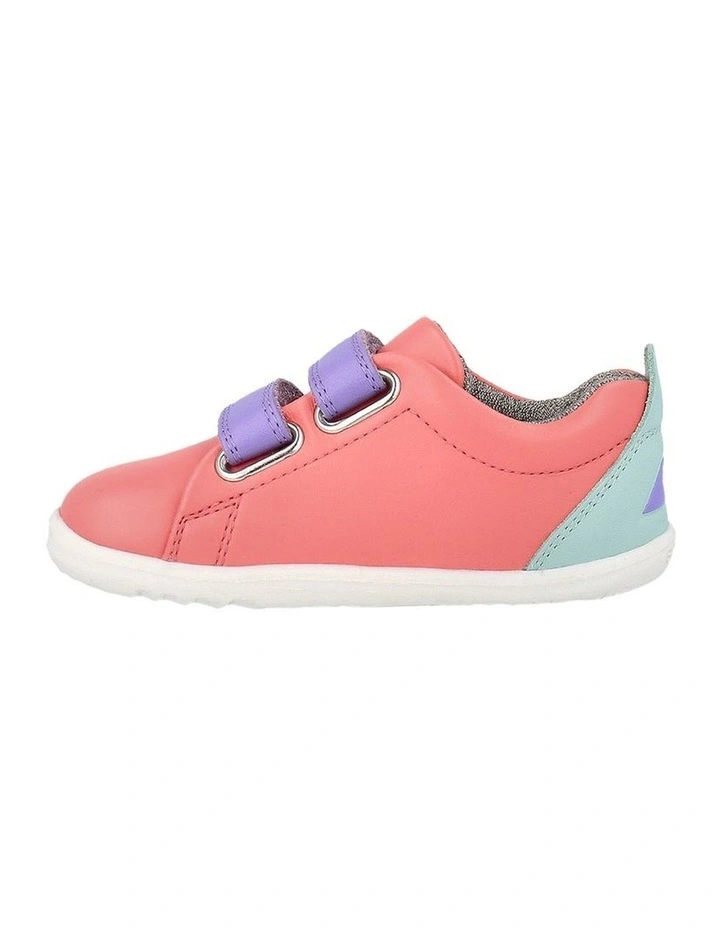 Bobux Step Up Grass Court Bloom Shoes in Coral | MYER