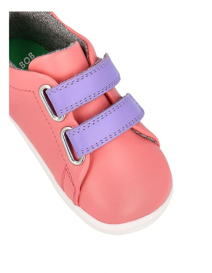 Bobux Step Up Grass Court Bloom Shoes In Coral | MYER