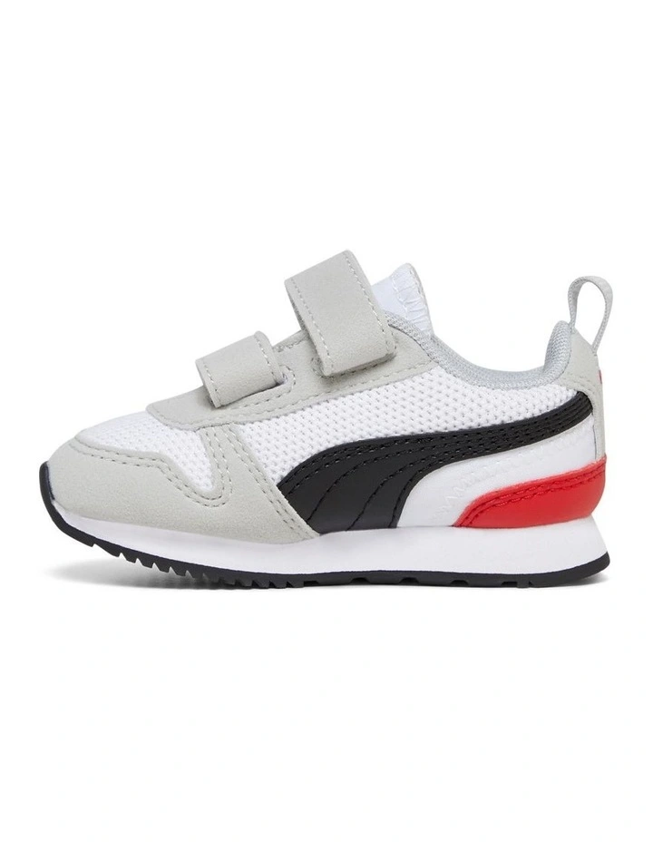 PUMA R78 Self Fastening Black/White Infant Sneakers | MYER