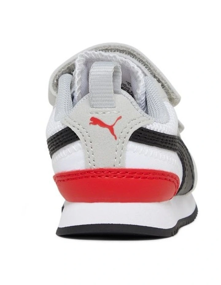PUMA R78 Self Fastening Black/White Infant Sneakers | MYER