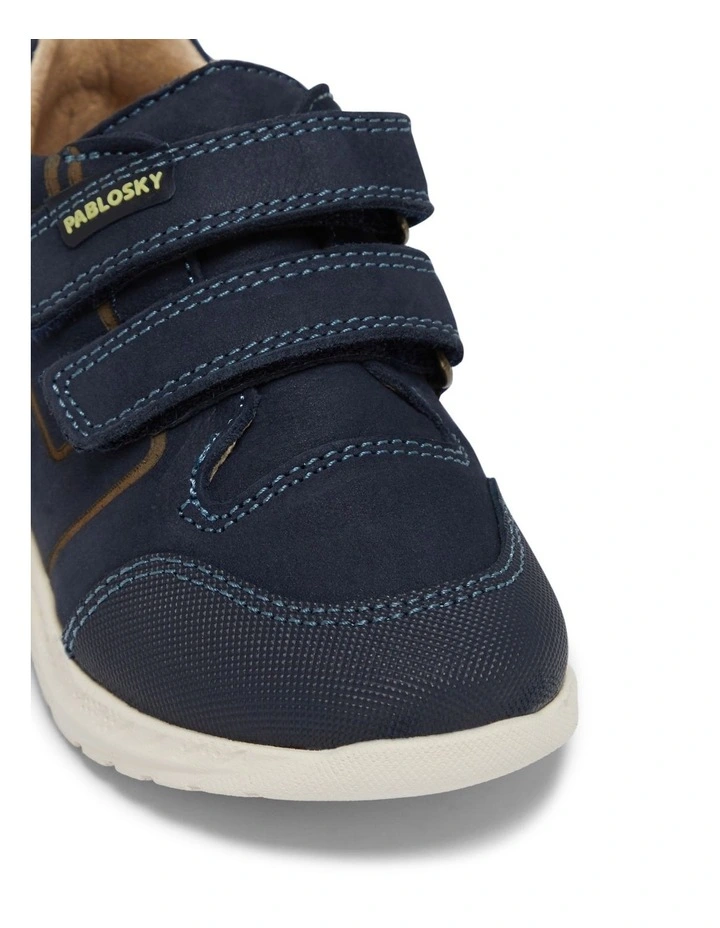 Pablosky Self Fastening Stitches 022920 Infant Boots in Blue | MYER
