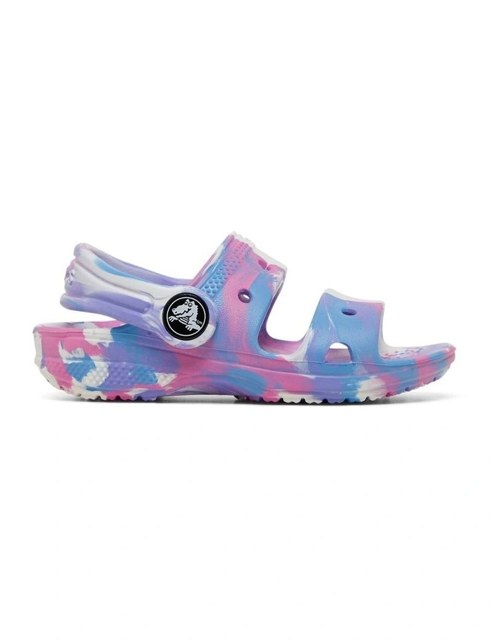 Crocs Classic Marble Infant Sandals in Multi | MYER