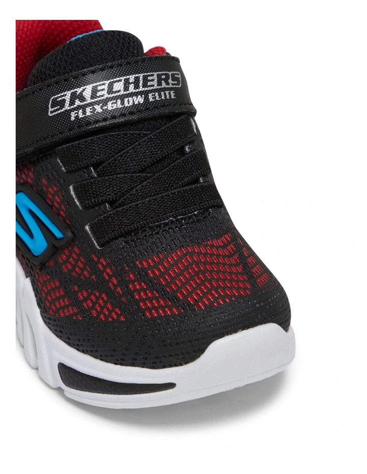 Skechers Flex Glow Elite Vorlo Sneakers in Black | MYER