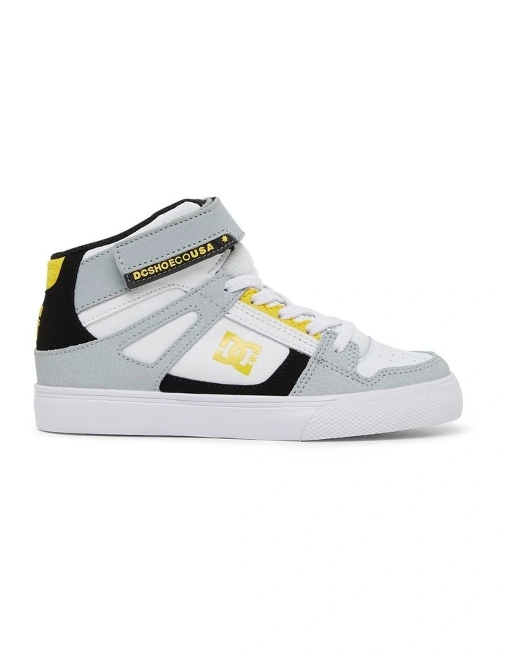 DC Pure High-Top EV Sneakers in Grey | MYER