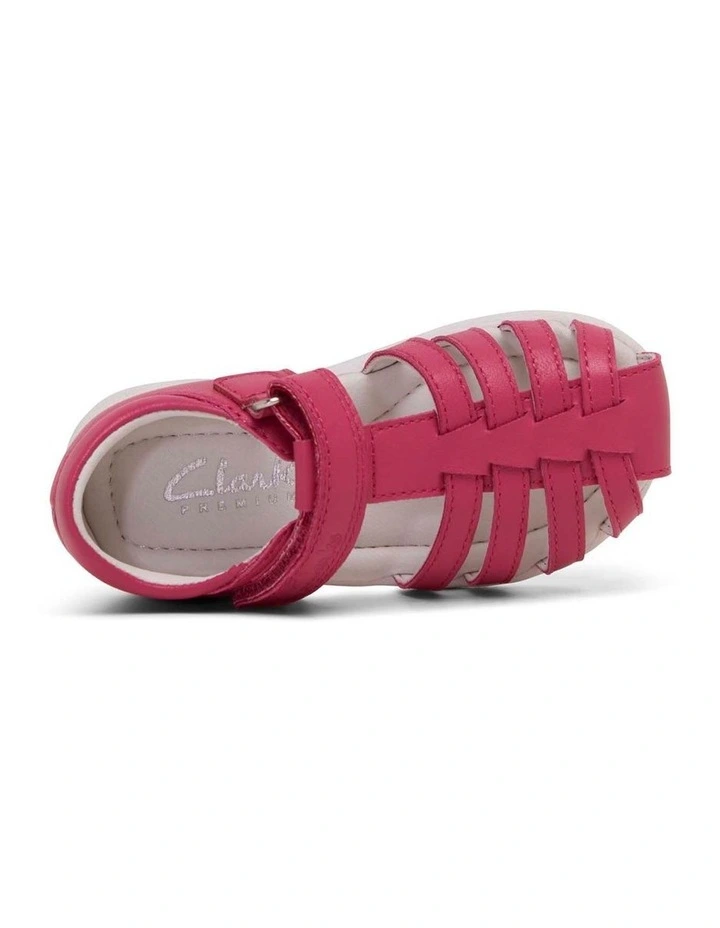 Clarks Shelly Sandal in Raspberry | MYER