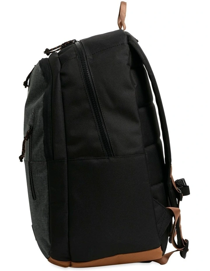Billabong Norfolk Backpack in Black/Tan | MYER