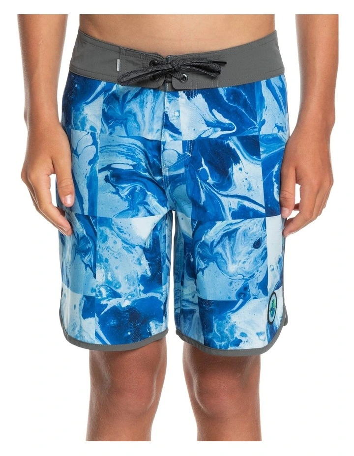 Quiksilver Ocean Scallop 16" Boardshort in Iron Gate | MYER