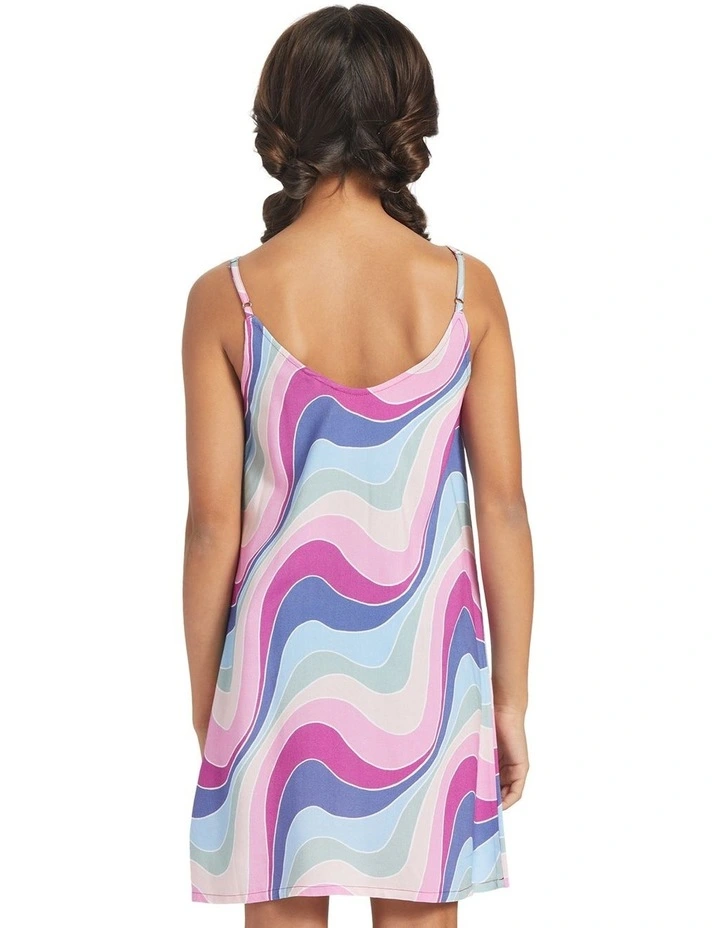 Roxy Bombastic Love Strappy Dress in Vivid Viola Cruz Washed | MYER