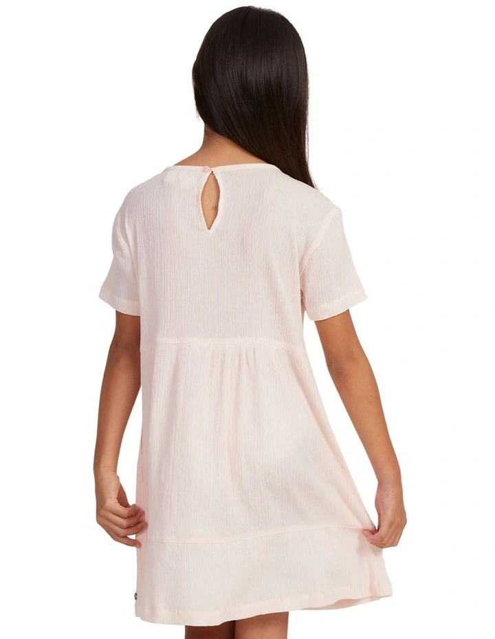 Roxy Neon Lights Short Sleeve Dress in Pale Dogwood | MYER