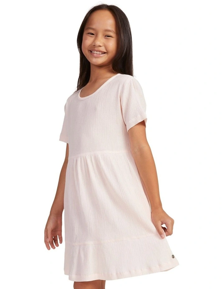 Roxy Neon Lights Short Sleeve Dress in Pale Dogwood | MYER