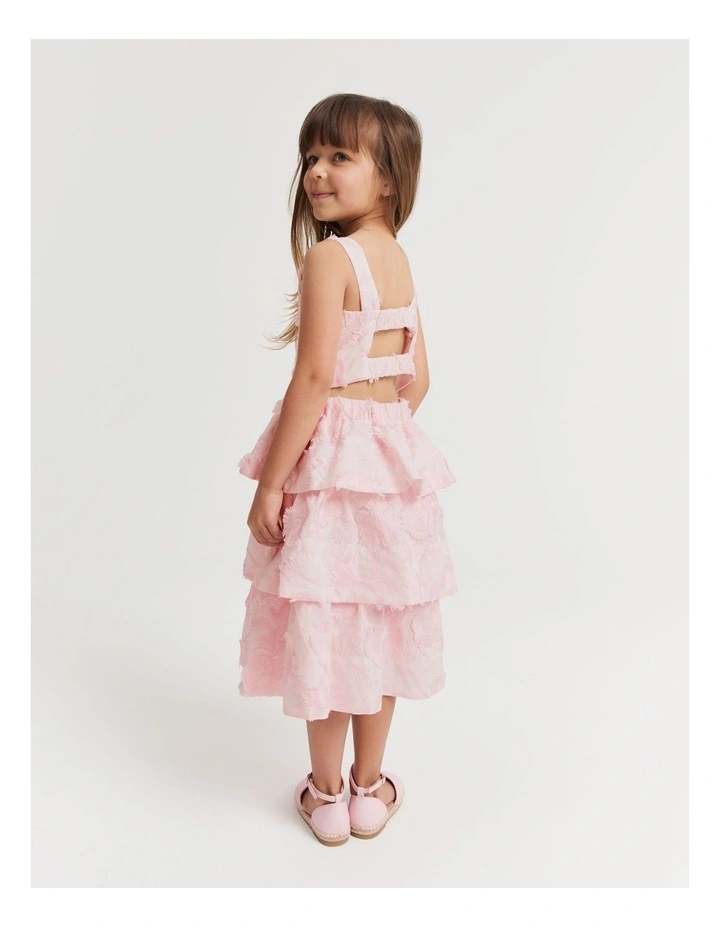 Country Road Tier Floral Dress in Pink Tint | MYER
