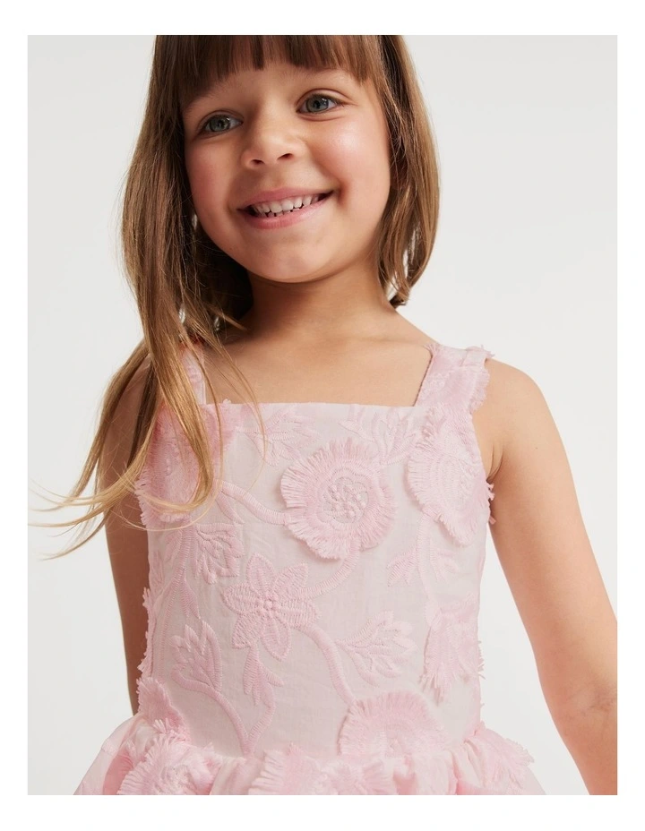 Country Road Tier Floral Dress in Pink Tint | MYER