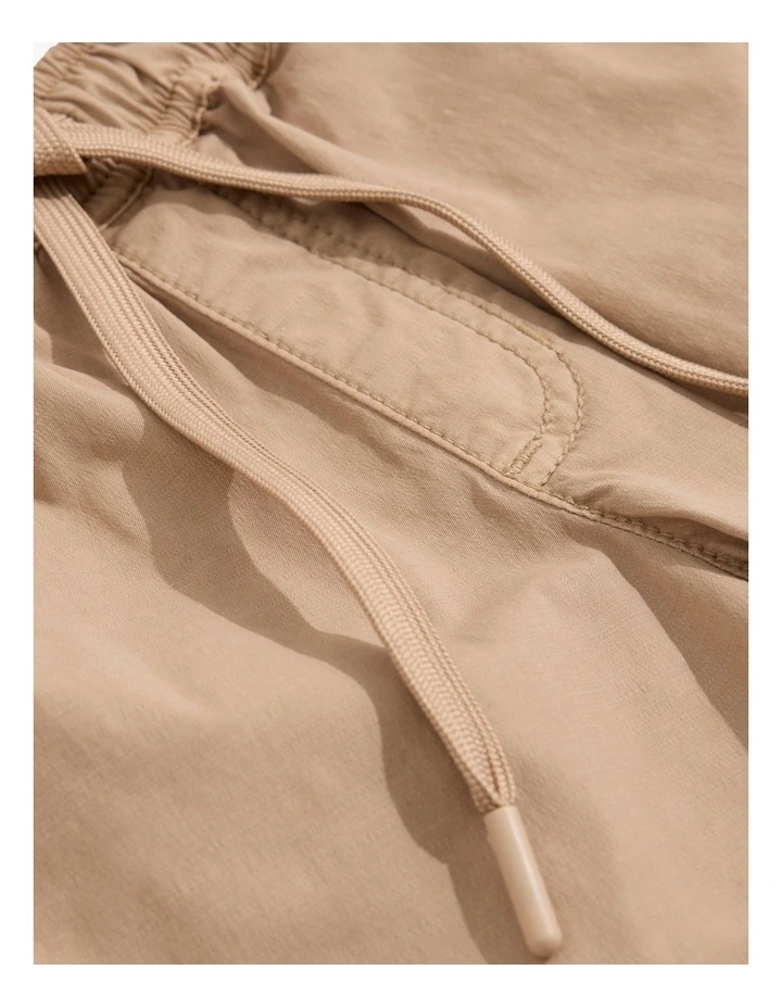 Country Road Cotton Blend Deck Short in Natural | MYER