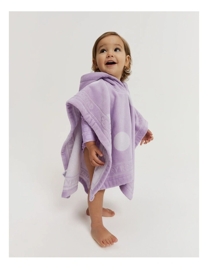 Country Road Australian Cotton Logo Spot Poncho in Lilac | MYER