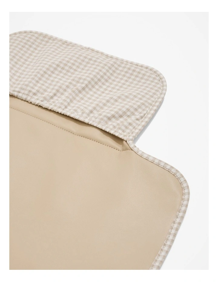 Country Road Linen Change Mat in Gingham | MYER