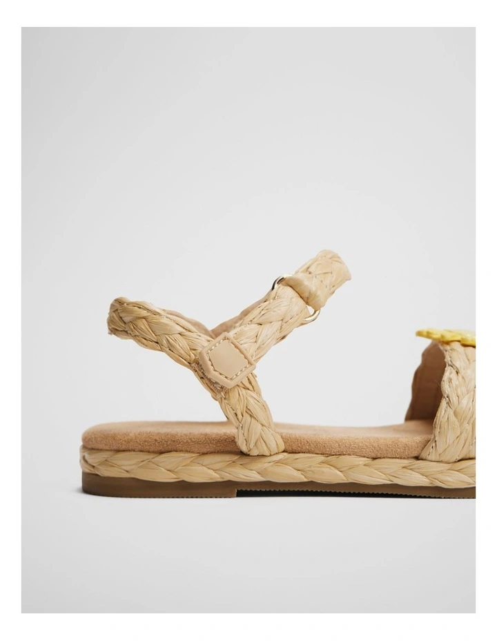 Country Road Sunny Sandal in Natural | MYER