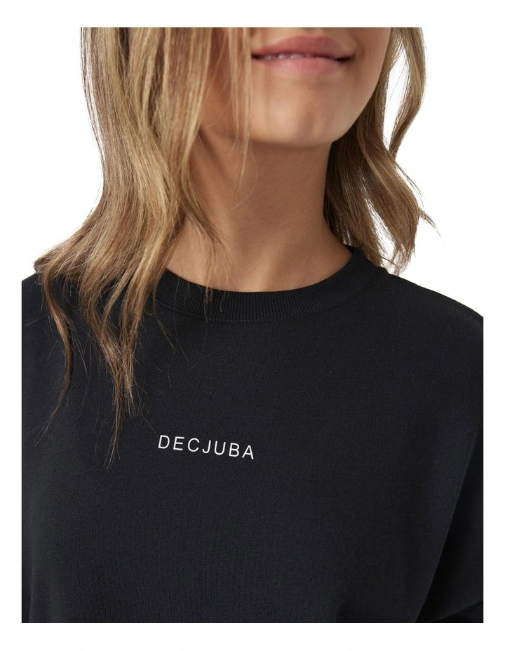 Decjuba Kids 90's Crew in Black | MYER
