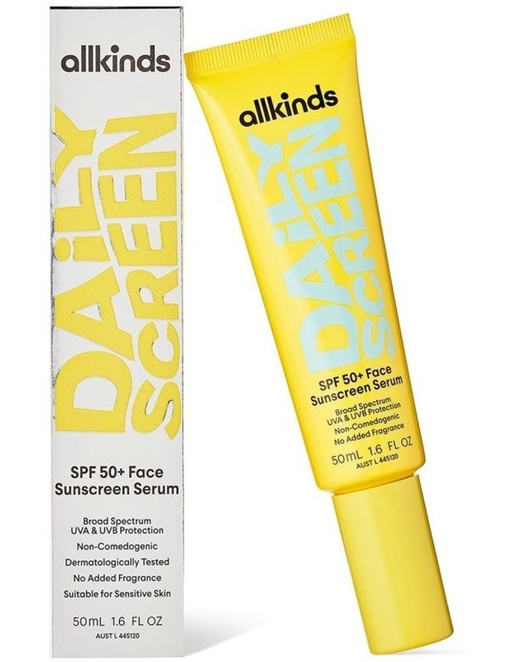Allkinds SPF 50+ Face Sunscreen Serum | MYER