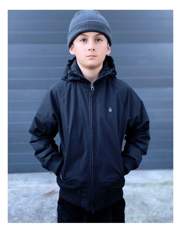 Volcom Youth Vermano Jacket in Black | MYER