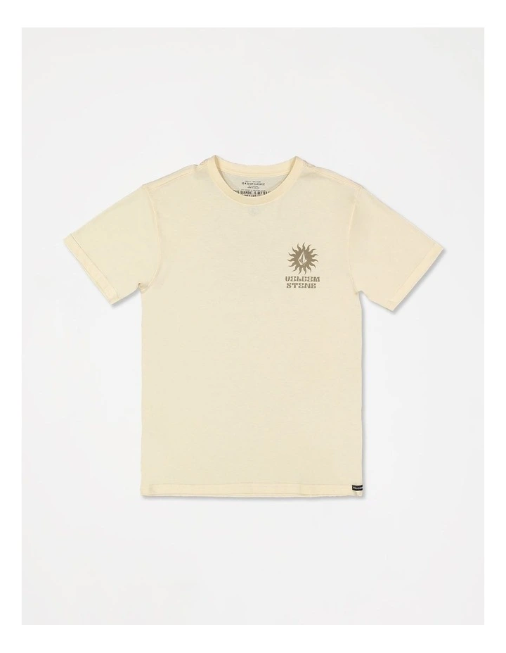 Volcom Big Youth Rayz Short Sleeve T-Shirt in Sand | MYER