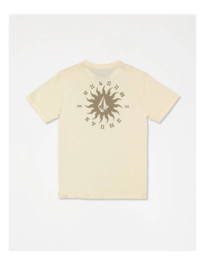 Volcom Big Youth Rayz Short Sleeve T-Shirt in Sand | MYER
