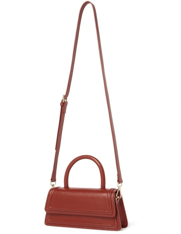 Forever New Mabel Panel Mini Bag In Red | MYER