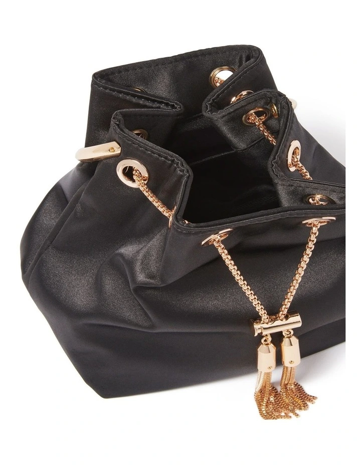 Forever New Signature Charlie Chain Metal Handle Bag in Black | MYER