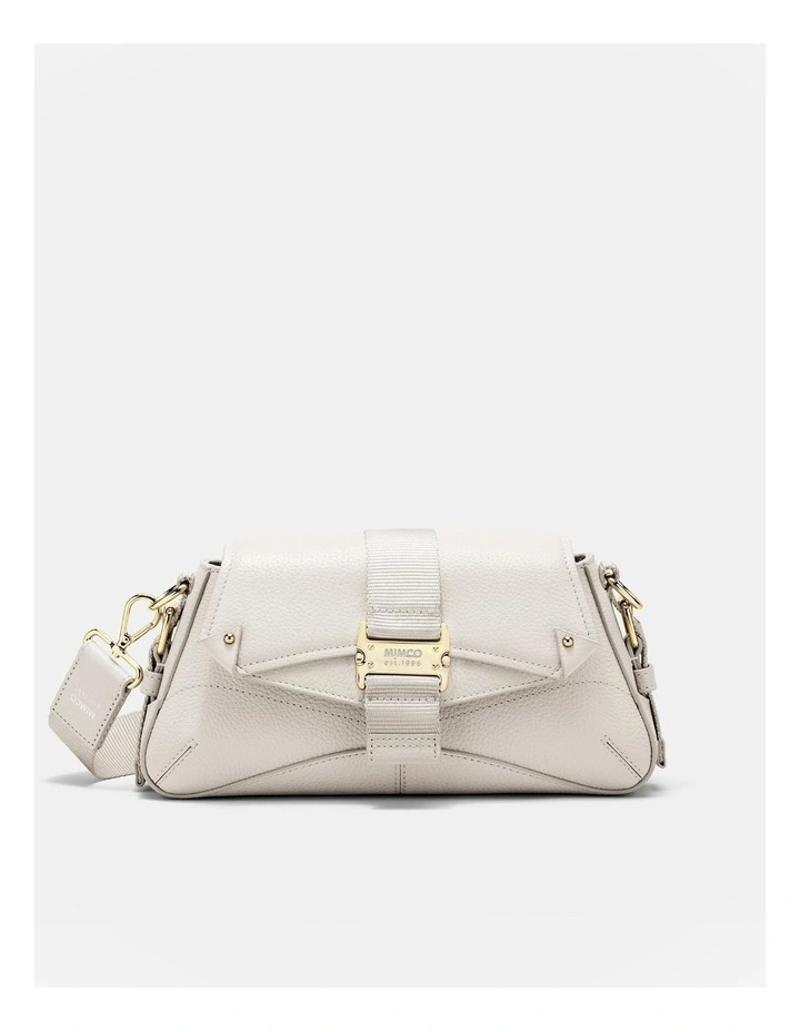 Mimco Retrospect Shoulder Crossbody Bag in Oyster | MYER