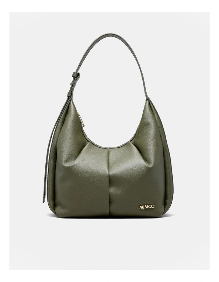 Mimco Donna Small Zip Hobo Bag in Sage | MYER