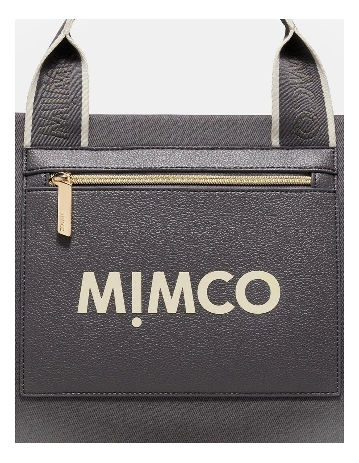 Mimco Patch Tote Bag in Raven | MYER