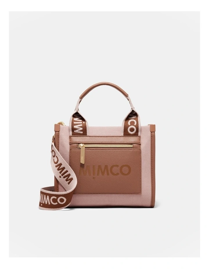 Mimco Patch Mini Tote Bag in Dusty Rose | MYER