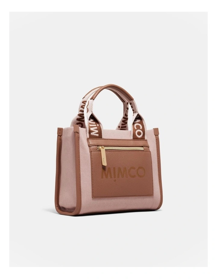 Mimco Patch Mini Tote Bag in Dusty Rose | MYER