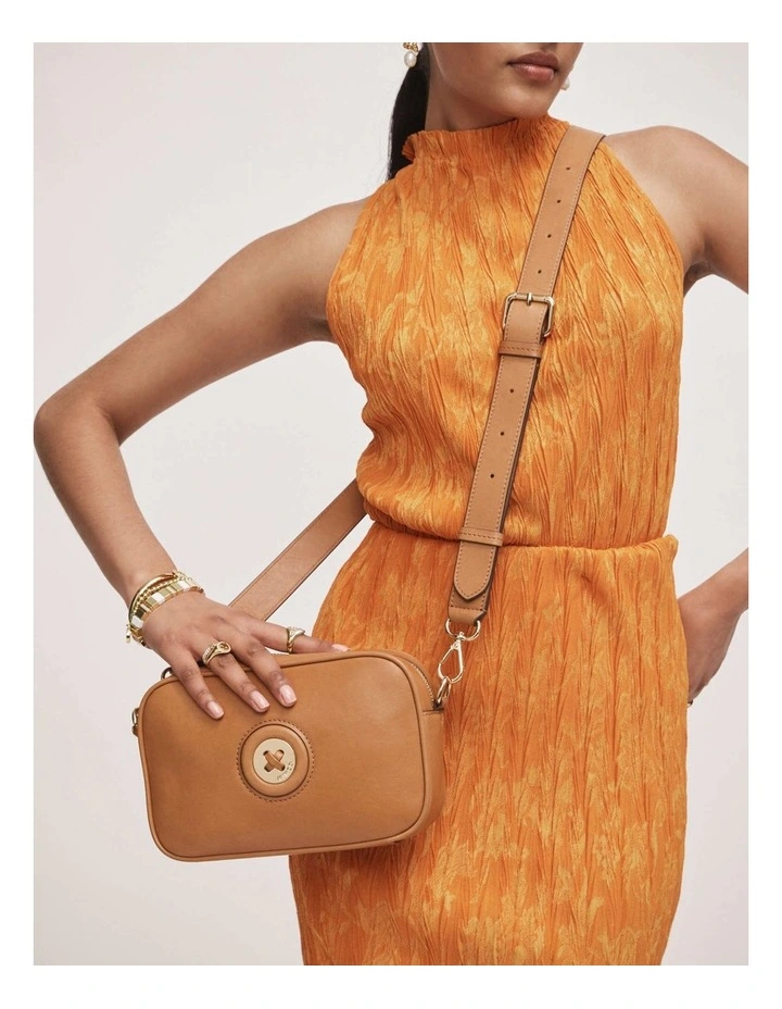Mimco Mim Mazing Crossbody Bag in Caramel | MYER