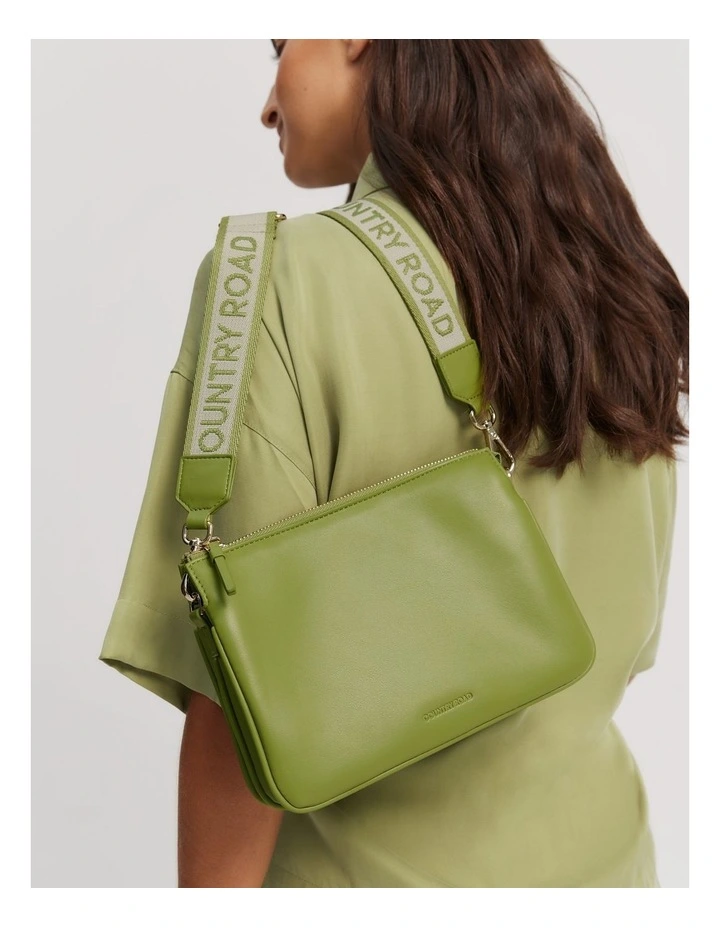 Country Road Tri Crossbody Bag in Cactus | MYER
