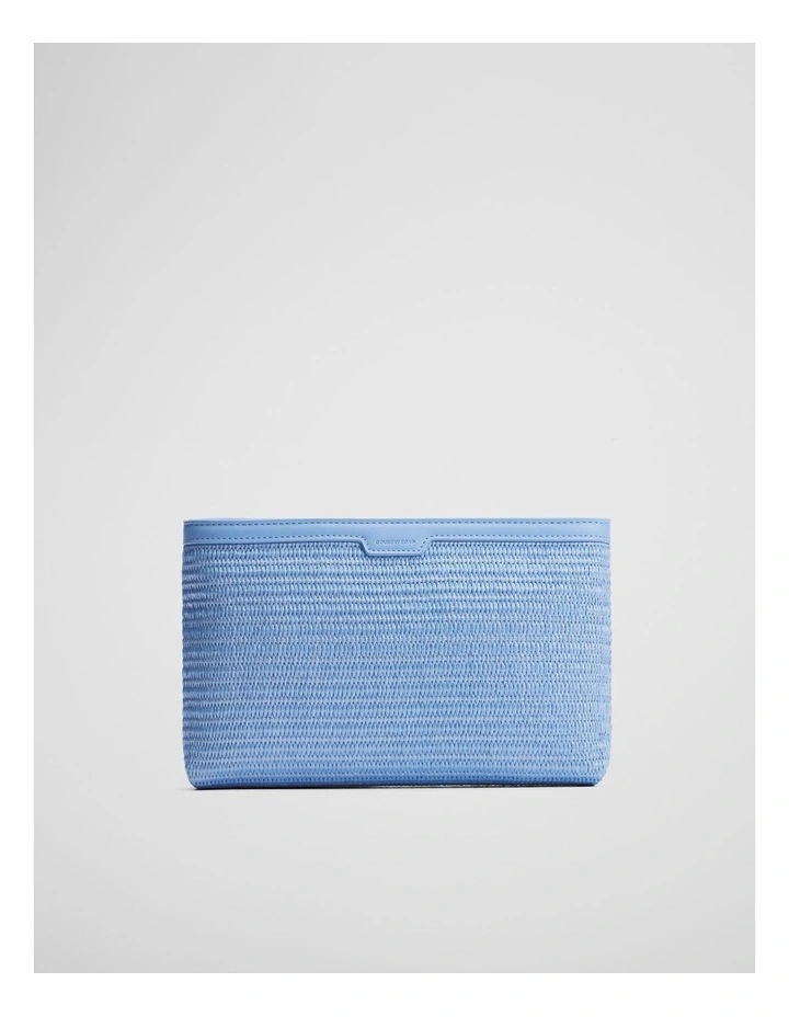 Country Road Branded Raffia Crossbody Bag in Arctic Blue | MYER