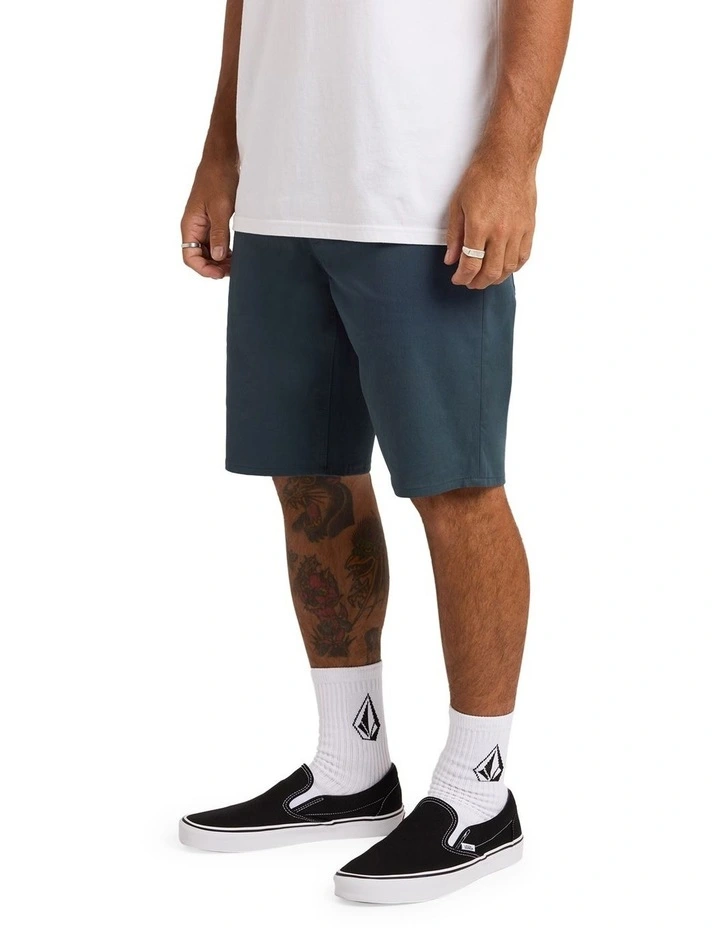 Volcom Solver Lite 5 Pocket 19 Inch Shorts Grey | MYER