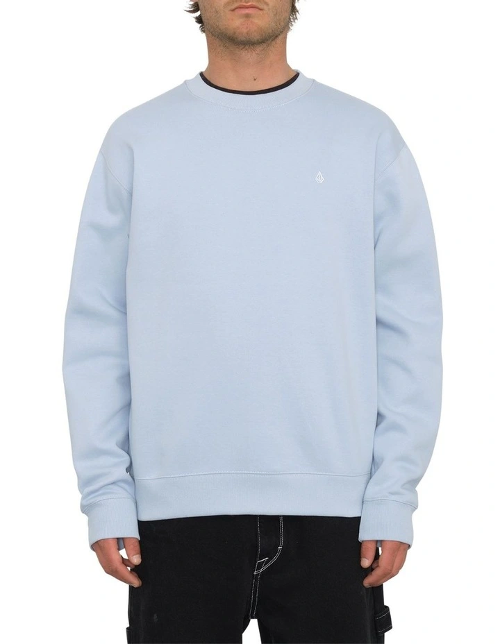 Volcom Single Stone Crew Sweater in Blue | MYER